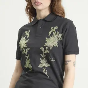 Toga Embroidered Piqué Polo Shirt