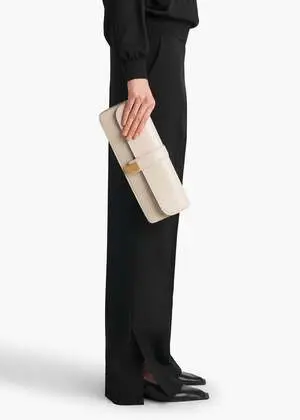 Khaite Blake Clutch - Burro