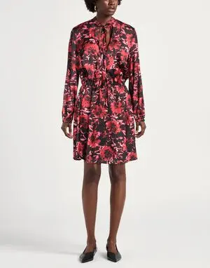 GAELLE PARIS Floral Print Mini Dress