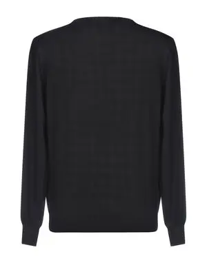 GRAN SASSO Virgin Wool Sweater - Black