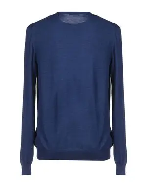 GRAN SASSO Bright Virgin Wool Sweater - Blue