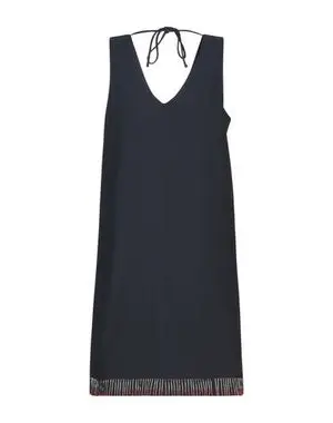 Emporio Armani Mini Dress With Contrasting Applications