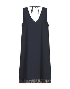 Emporio Armani Mini Dress With Contrasting Applications