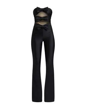 ANIYE BY Strapless Jumpsuit With Bow Detail - Black