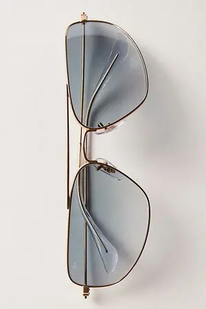 Ray-ban Aviator Sunglasses - Gold/blue