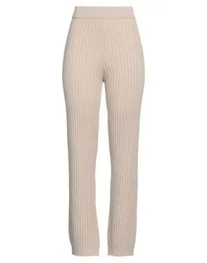 REBEL QUEEN BY LIU •JO Knit Pants - Beige