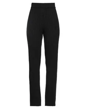 REBEL QUEEN BY LIU •JO Knit Pants - Black