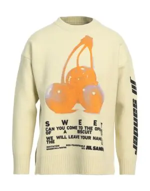 JIL SANDER Light Wool Sweater - Green