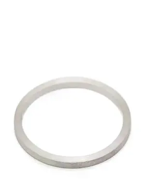 Le Gramme 18k White Gold 2g Ribbon Ring - Silver