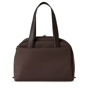 BEIS The Leather Trim Duffle - Espresso