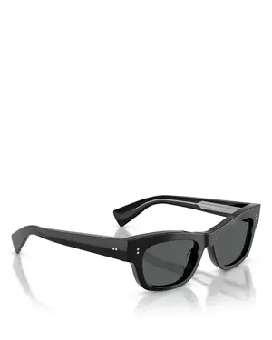 Oliver Spencer Sonia Pillow Sunglasses, 51mm - Black