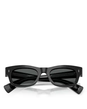 Oliver Spencer Sonia Pillow Sunglasses, 51mm - Black