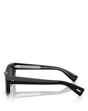 Oliver Spencer Sonia Pillow Sunglasses, 51mm - Black