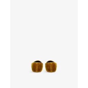 THE ROW Ponti Velvet Slippers - Tan