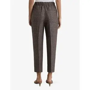 REISS Lourdes Cropped Trousers