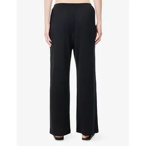 TOTEME Elasticated Straight-leg Cotton And Silk Trousers