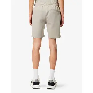 ARNE Essential Luxe Drawstring Stretch-cotton Blend Shorts - Stone