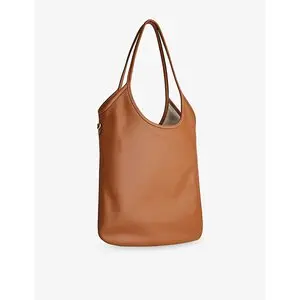 Miu Miu Ivy Leather Shoulder Bag - Cognac