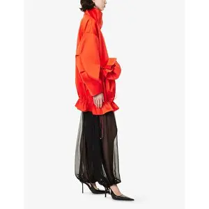 ASHLYN Chandra Cocoon Cotton Coat