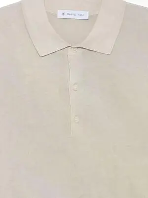 MANUEL RITZ Fine-knit Polo Shirt