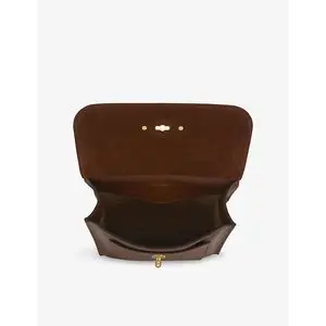 Mulberry Antony Grained-leather Cross-body Bag - Oak