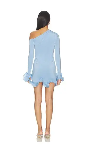 Nbd Meher Mini Dress With Ruffled Hem