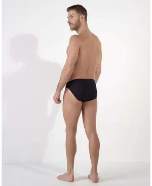 HOM Chic Comfort Micro Briefs - Black