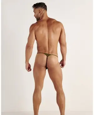 HOM Woh Personal Allure G-string - Olive