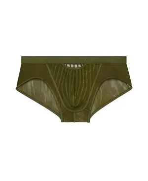 HOM Woh Personal Allure Mini Briefs - Olive