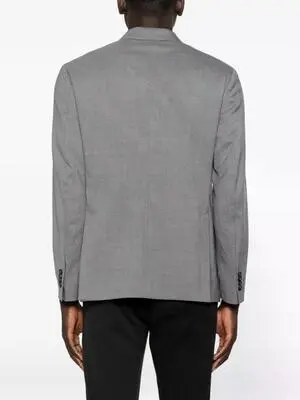 MANUEL RITZ Nuvola Double-breasted Blazer - Grey