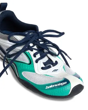 Balenciaga Radar Gradient Lines Sneakers - Noir Multi