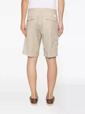 MANUEL RITZ Pleated Shorts - Neutrals