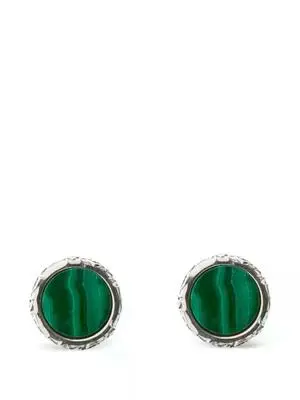 Emanuele Bicocchi Malachite Arabesque Cufflinks
