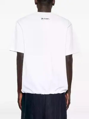A BATHING APE Graphic-print Drawstring T-shirt