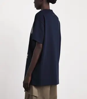 Barbour X Farm Rio Wild Flower T-shirt - Navy