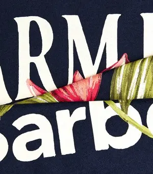 Barbour X Farm Rio Wild Flower T-shirt - Navy