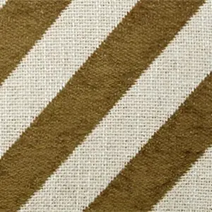 YVES DELORME Calisson Kaki Square Cushion Cover - Green