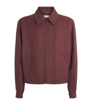 LEMAIRE Gabardine Cropped Jacket