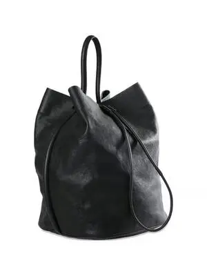 UMA WANG Large Drawstring Bucket Bag