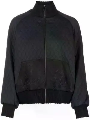 Shiatzy Chen Genisis Quilted Embroidered Jacket