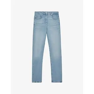 REISS Aubrey Slim-fit Straight Leg Jeans - Light Blue