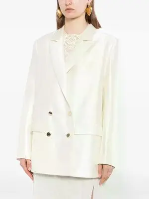 Cynthia Rowley The Breakers Blazer - Neutrals