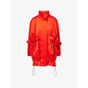 ASHLYN Chandra Cocoon Cotton Coat