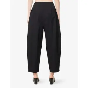 ASHLYN Pallin Cropped Pleated Trousers