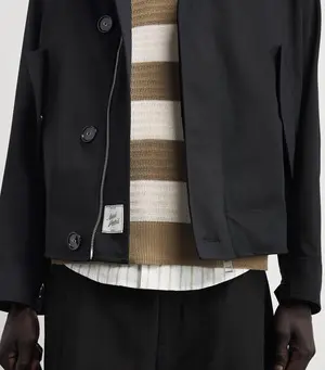 AMI Paris Virgin Wool Harrington Jacket