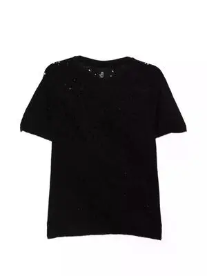 THOM KROM Distressed-effect T-shirt