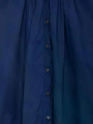Aspesi Mandarin-collar Mini Dress - Blue