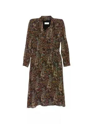 Saint Laurent Tie Detailed Day Dresses