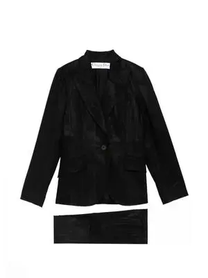 Dior Wool Pinstripe Suit Set