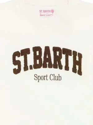 MC2 SAINT BARTH Bouclé-logo Stardust Sweatshirt